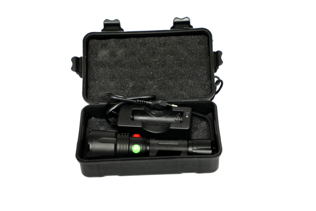 Rechargeable LED Flashlight: YK-Tricol 2 – Point Blank Range